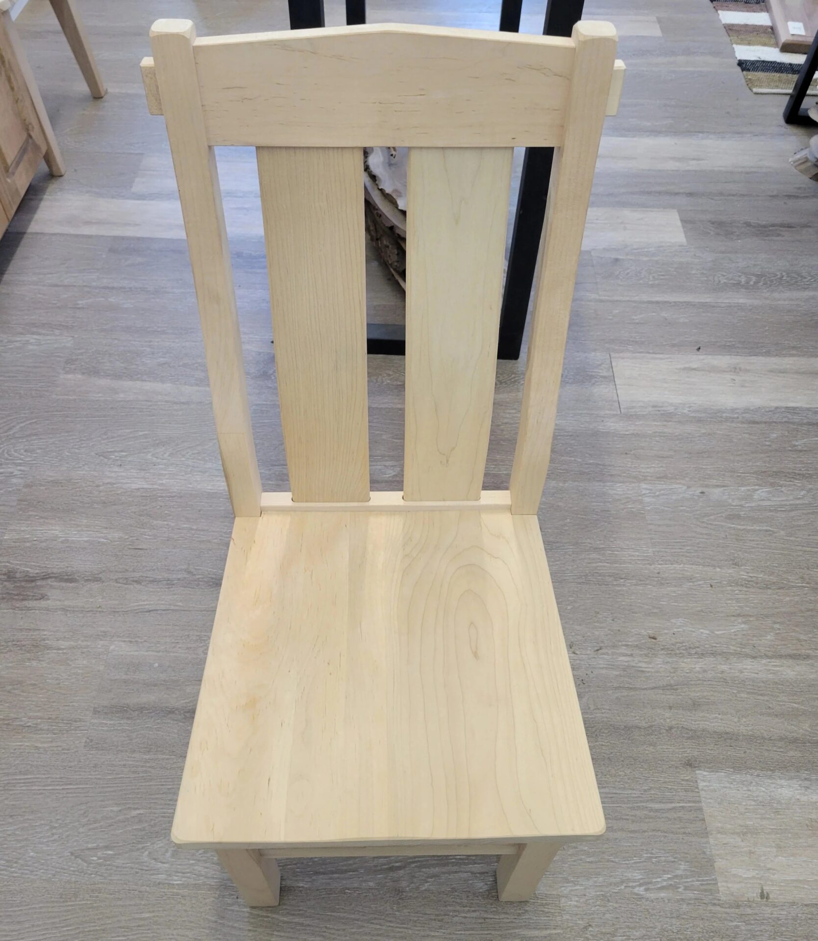 Transitional Style Chair | CJW Custom Woodworking